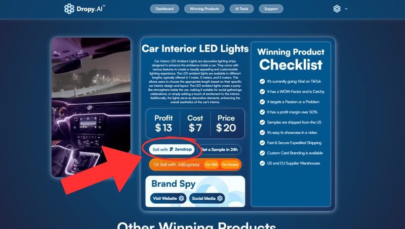 Dropy.AI™ - The Future of AI Dropshipping