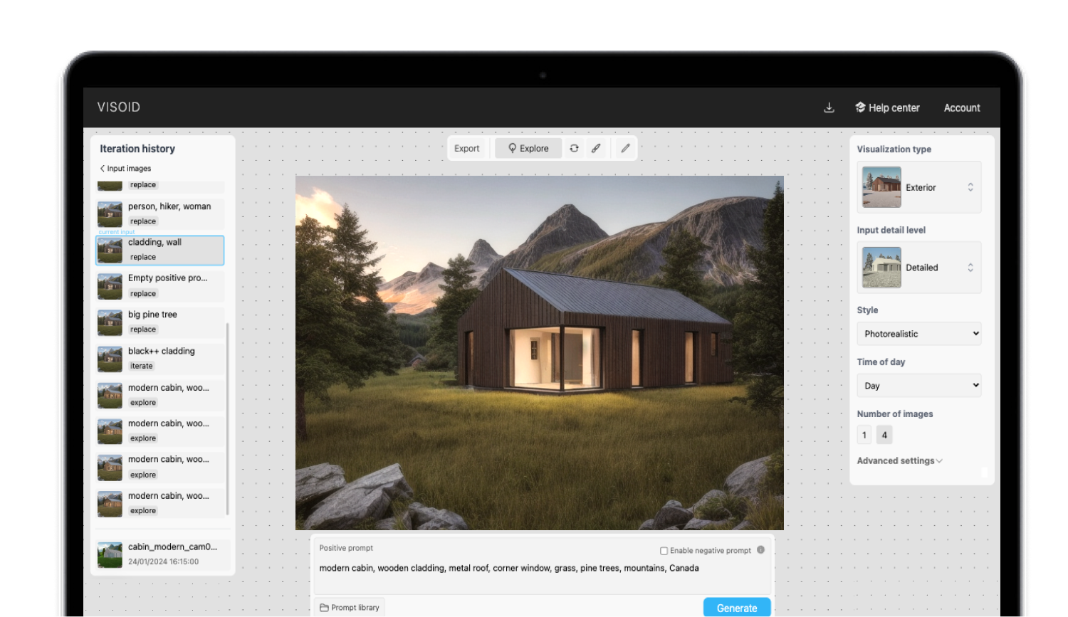 Visoid I Architectural visualizations in minutes