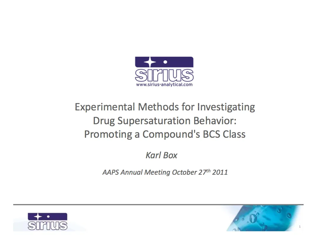 Karl Box Sunrise Presentation