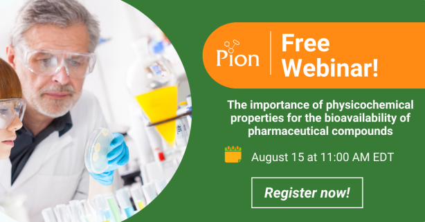 Webinar: The importance of physicochemical properties for the bioavailability of pharmaceutical ...