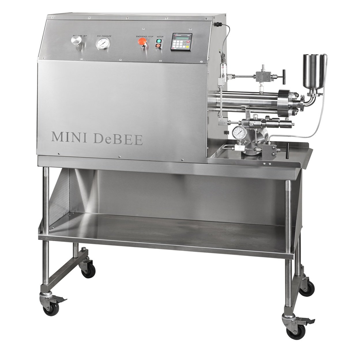 Micro DeBEE vs. Mini DeBEE High Pressure Homogenizers