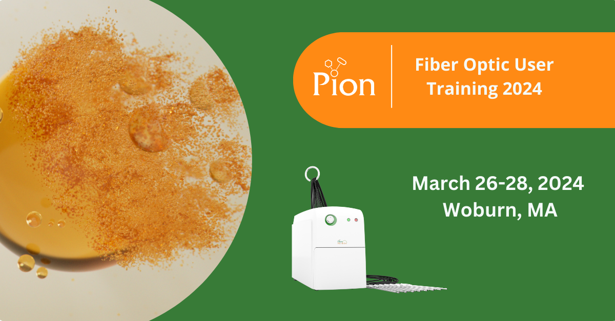 Advanced Fiber Optic Training - Pion, Inc.