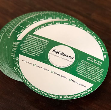 Keg Collars, Keg Wraps & Beer Bottle Labels