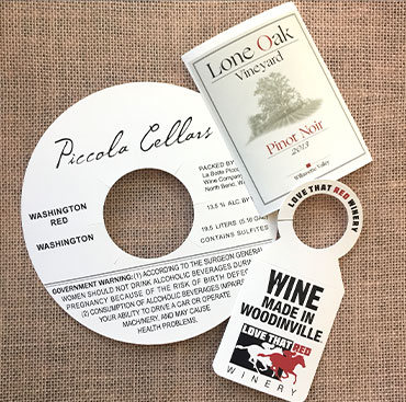 Keg Collars, Keg Wraps & Beer Bottle Labels