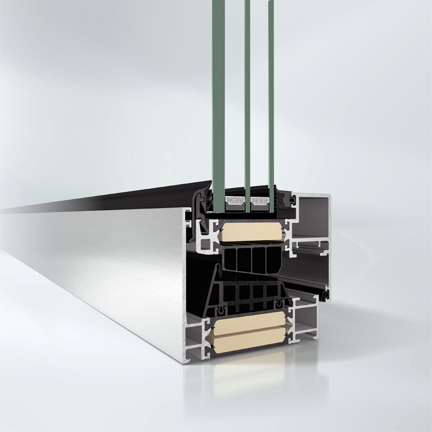 Schüco AWS 90 BS.SI+ | Elverhøy Aluminium og Glass