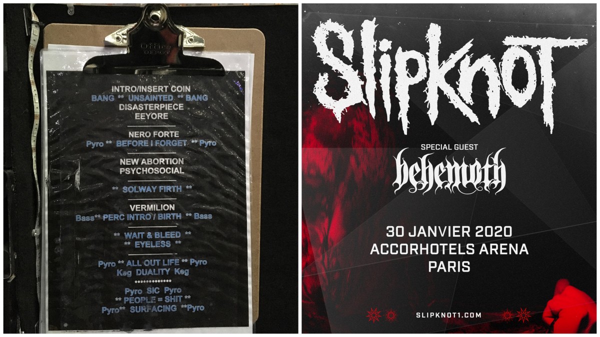 SLIPKNOT - AccorHotels Arena - 30/01/2020