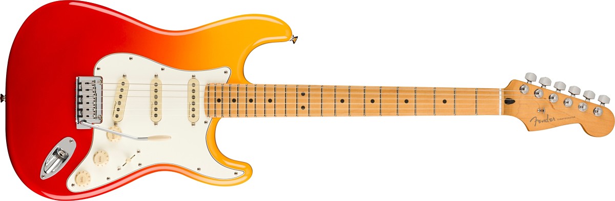 FENDER PLAYER PLUS STRATOCASTER TEQUILA SUNRISE - Génération flashy