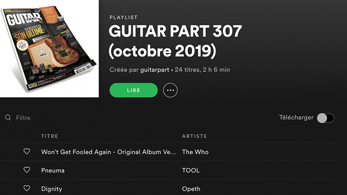 GP 307 Playlist