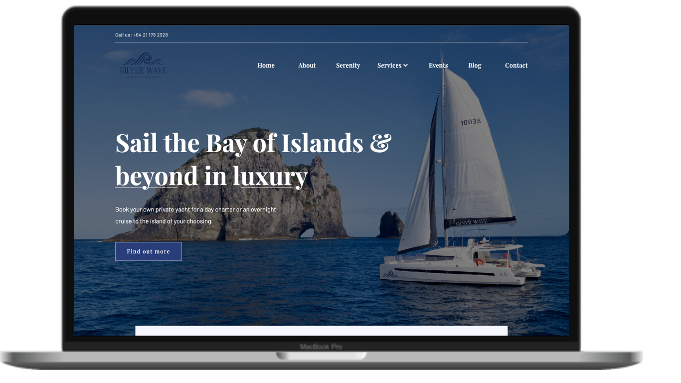 From any page, getting to the booking stage is simple, with clear ...