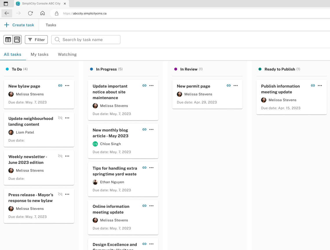 SimpliCity CMS: Built for the public. Loved by you.