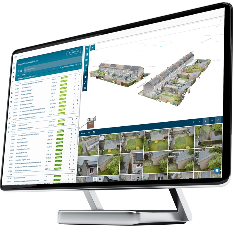 Vastgoed Inspectie software voor digitale tweelingen en vastgoedbeheer ...