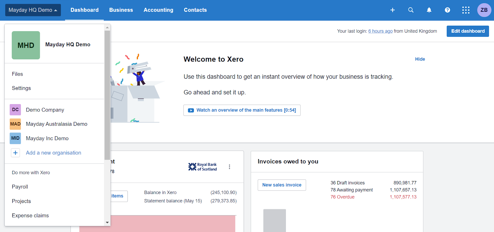 Does Xero work for multi-entity group businesses? - Mayday