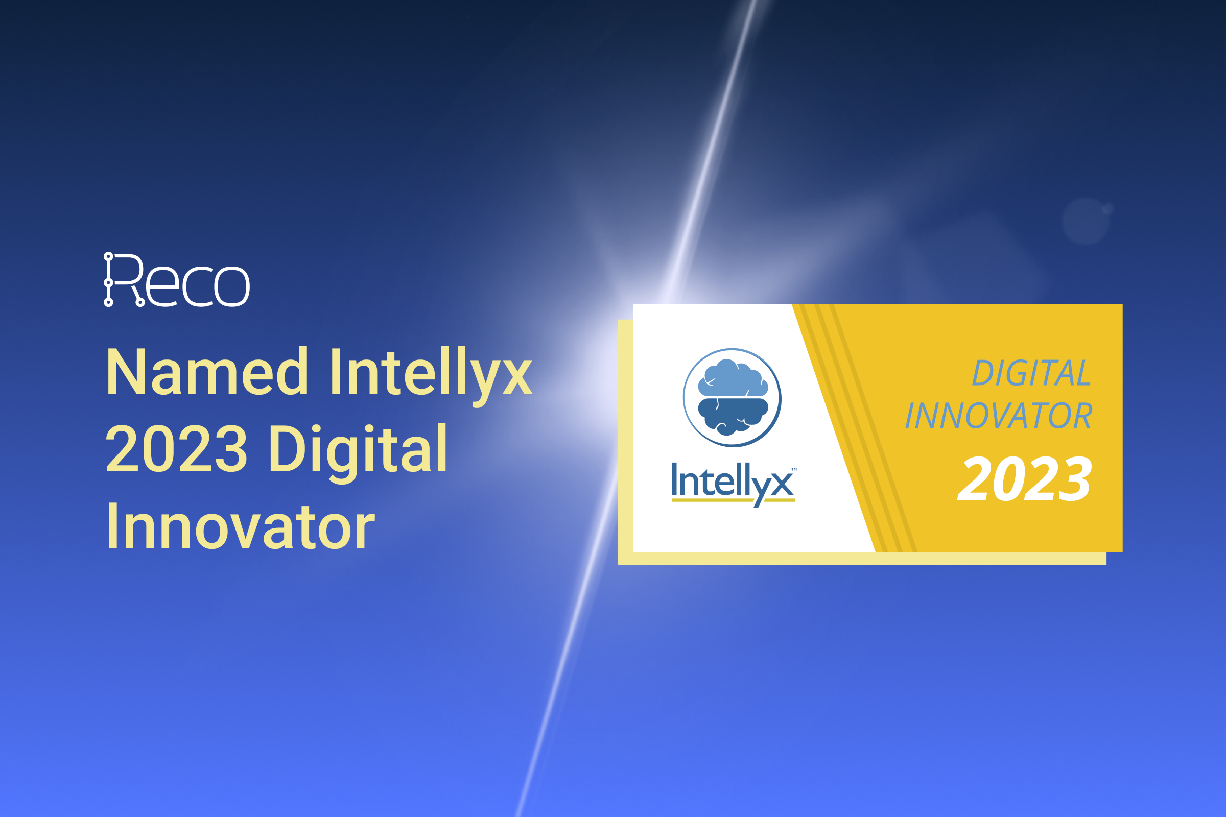 Reco Named Intellyx 2023 Digital Innovator