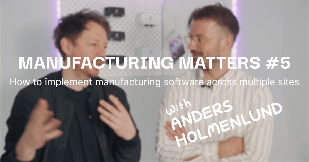 Multi-site manufacturing software rollout tips