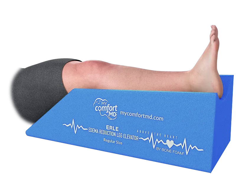 Edema Reduction Post-Surgery Leg Elevator | BoneFoam