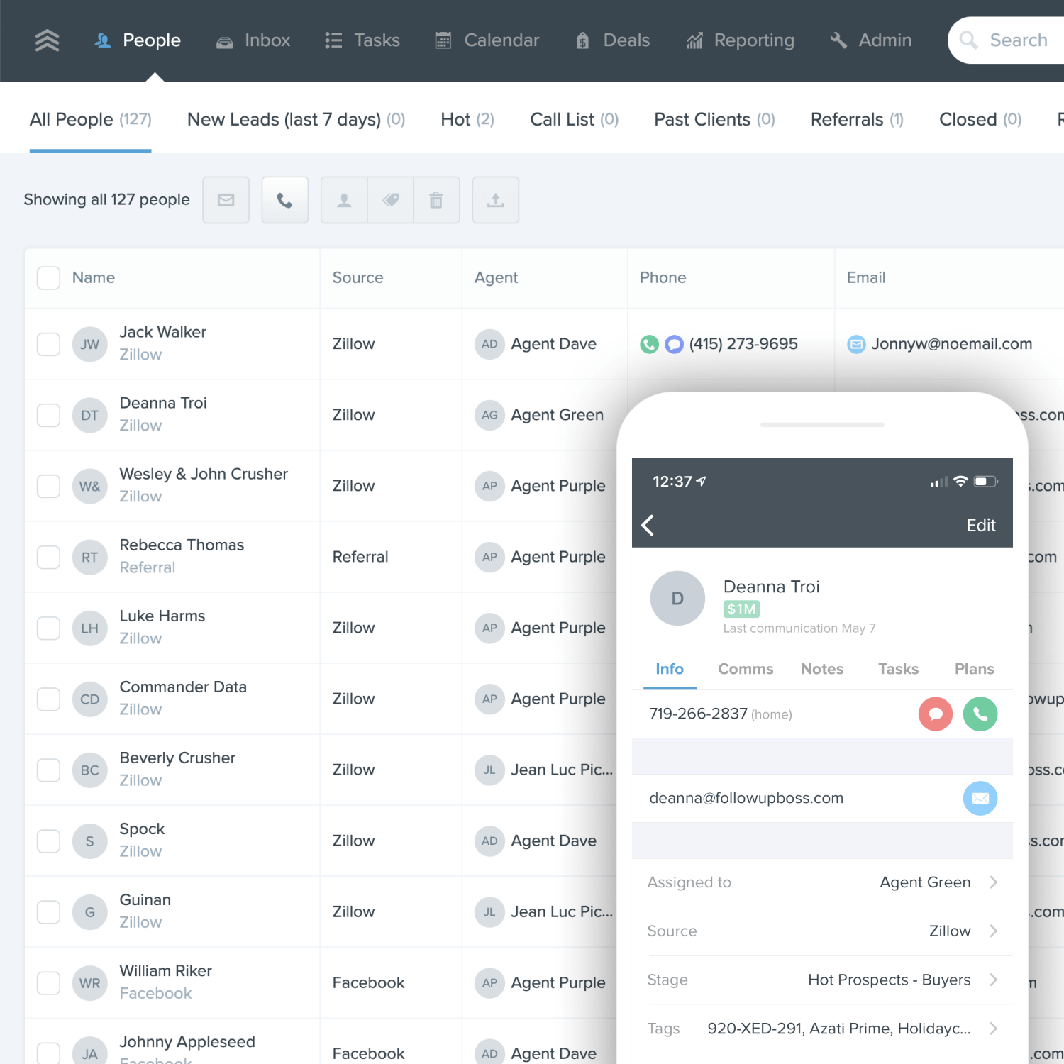 Overview | Follow Up Boss
