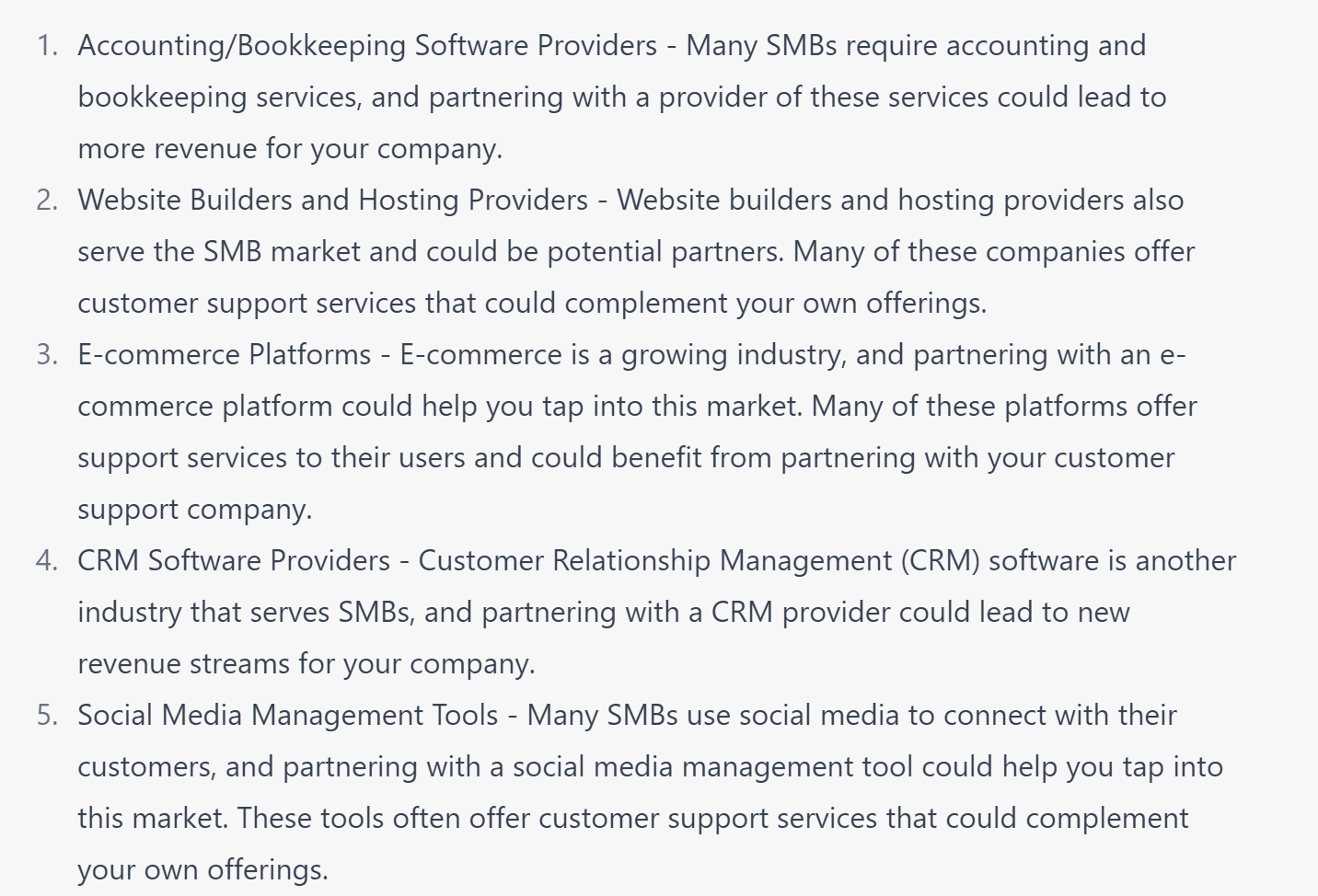 6 go-to ChatGPT prompts for partner managers