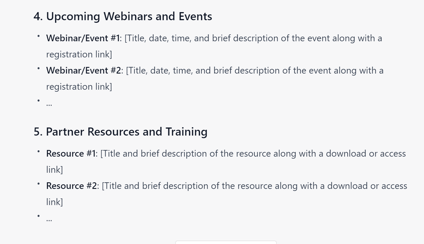6 go-to ChatGPT prompts for partner managers
