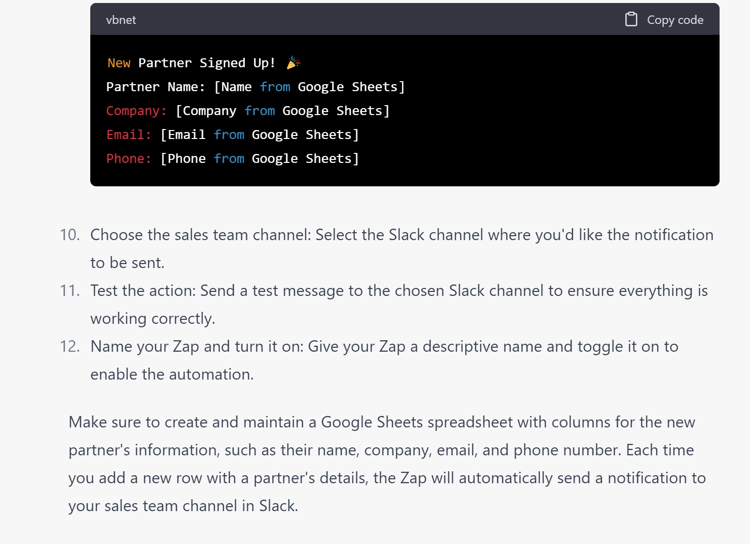 6 go-to ChatGPT prompts for partner managers