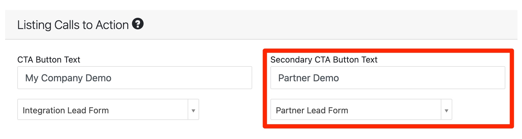 Capture leads on your marketplace with forms & schedulers