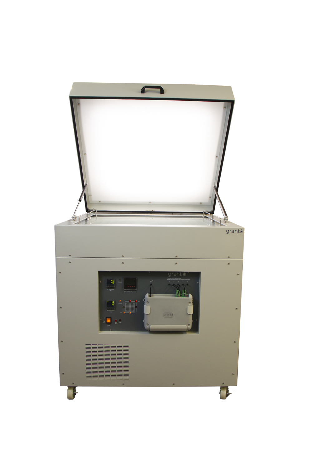 Temperature gradient plate for seed germination efficacy testing