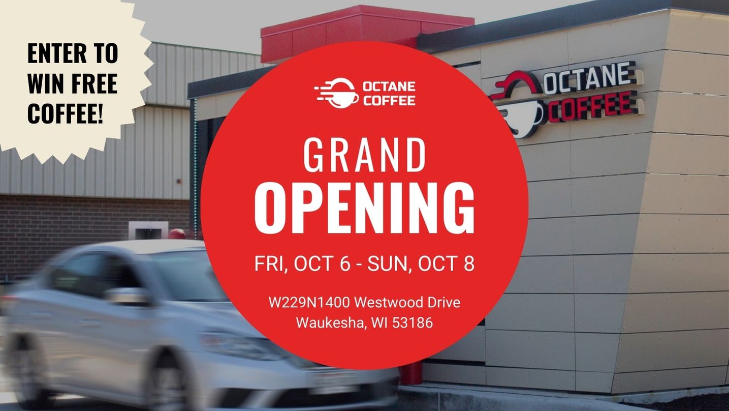Octane Coffee - Milwaukee's Fastest Coffee Drive-Thru Kiosk