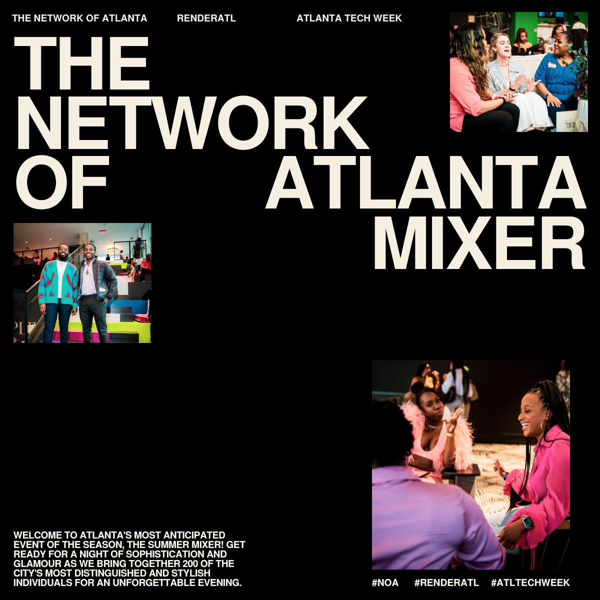 Atlanta's Official Tech Week | Powered by RenderATL | June 9 - 15, 2024