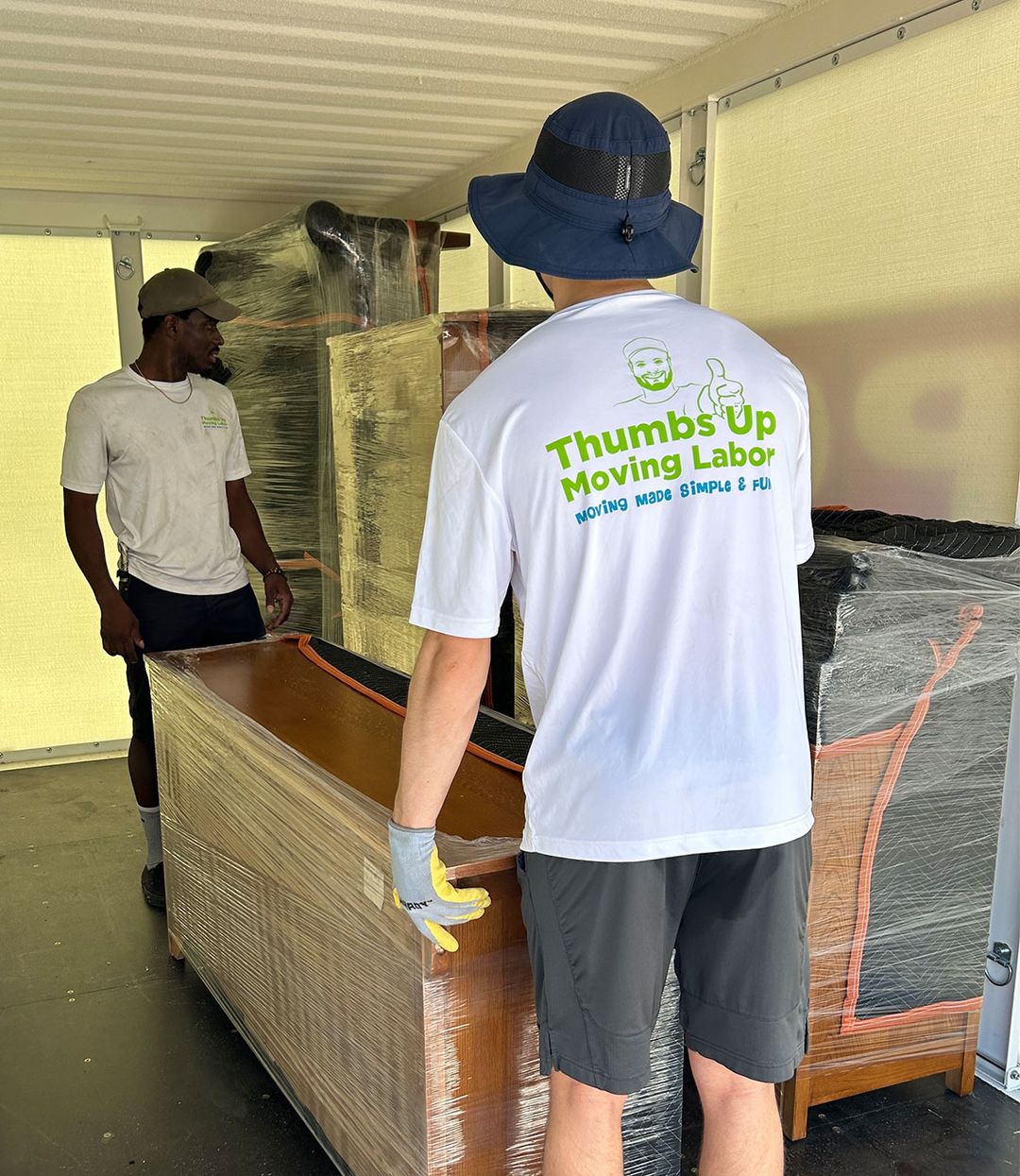 Home | Moving Helpers Near Me | Thumbs Up Moving Labor