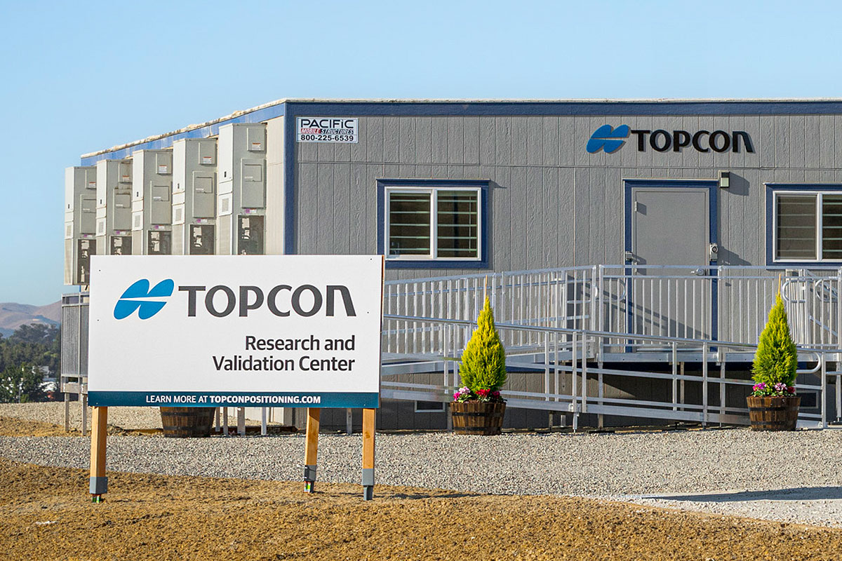 Signage – Topcon Brand HUB