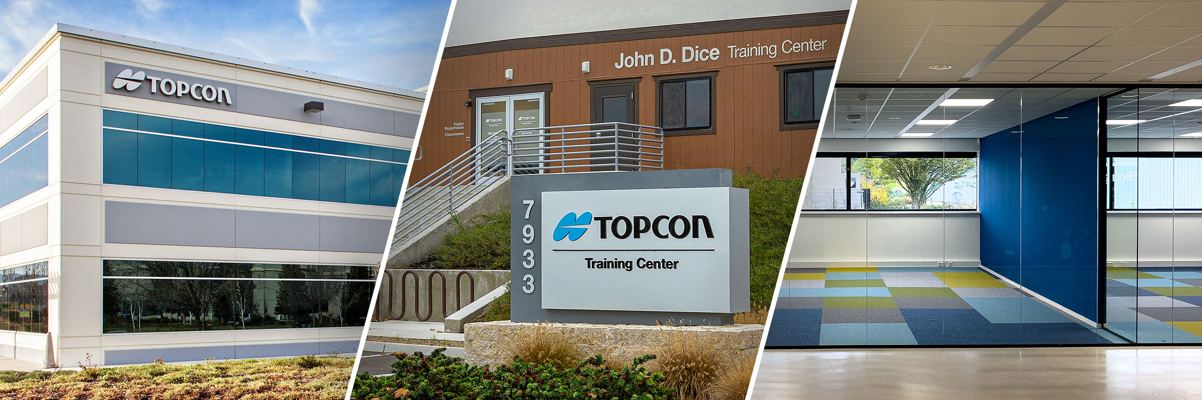 Signage – Topcon Brand HUB