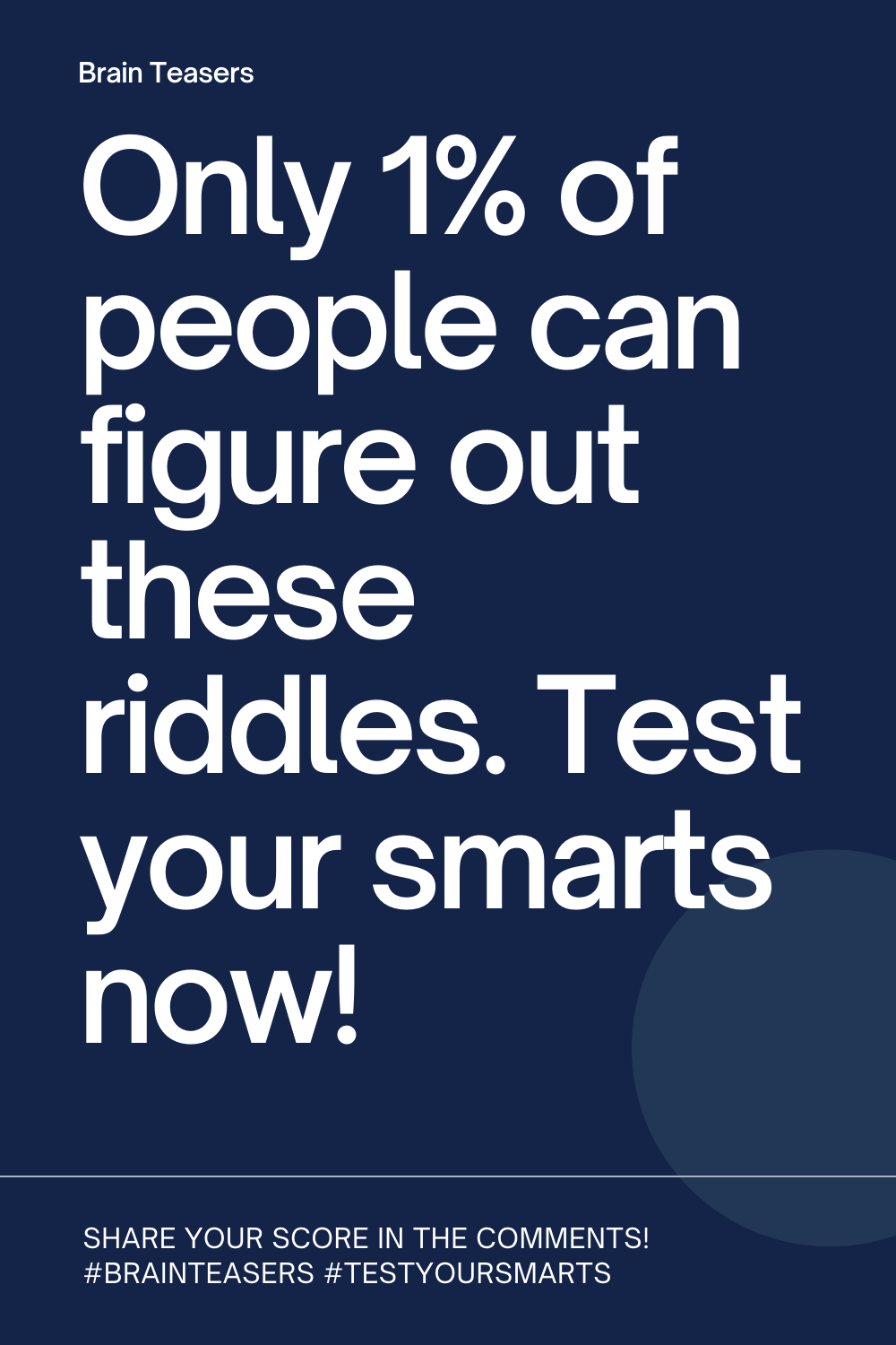 Can you solve these cryptic riddles?