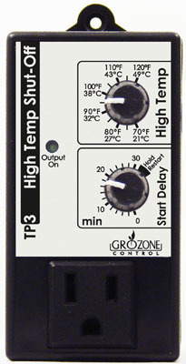 Grozone Grozone TP3 High Temperature Shut-off Temp Stat | Commercial ...