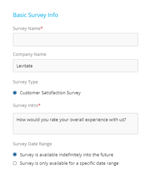 Surveys & Reviews