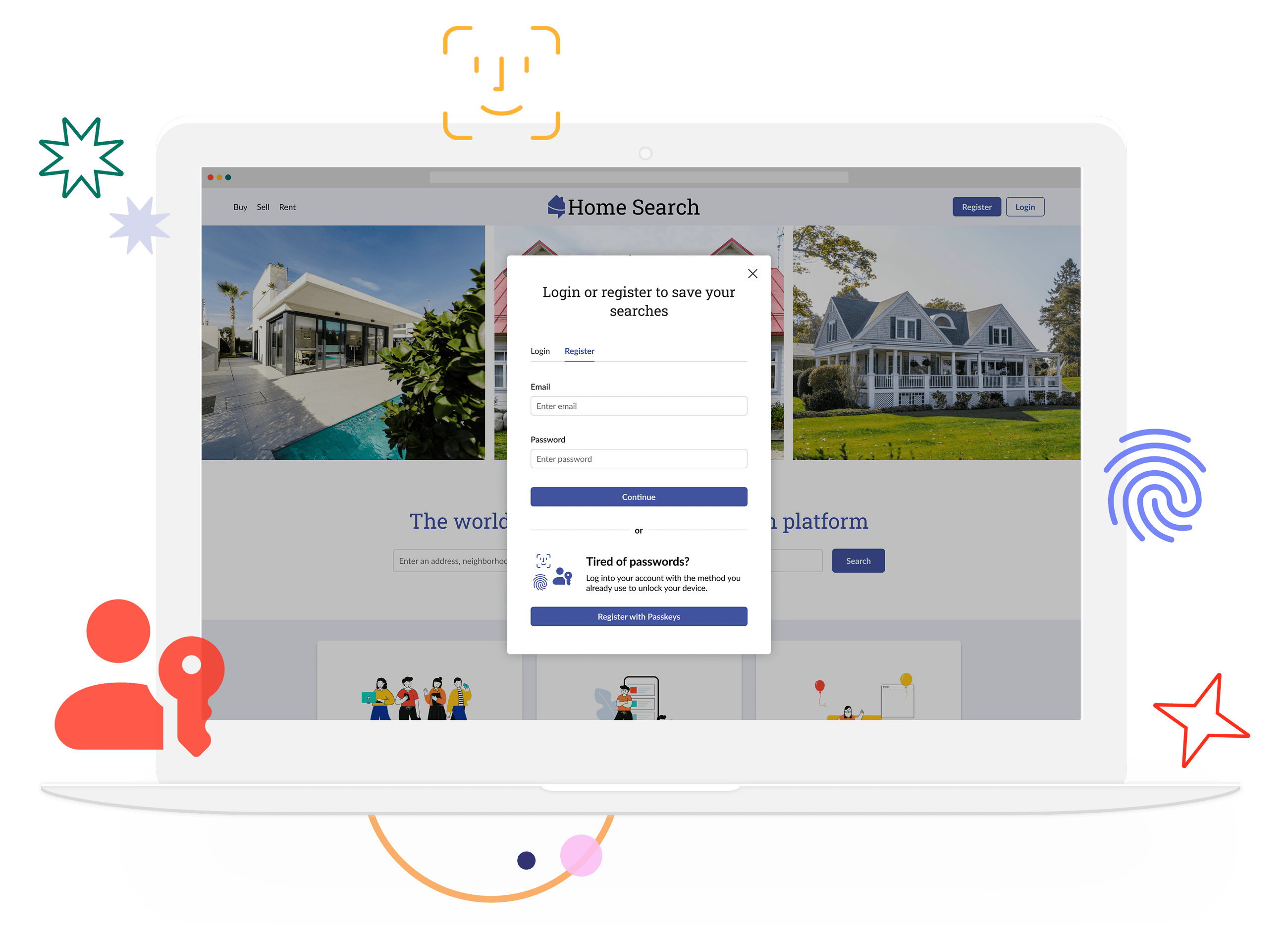 Passwordless Authentication Powered by Passkeys | Passage by 1Password