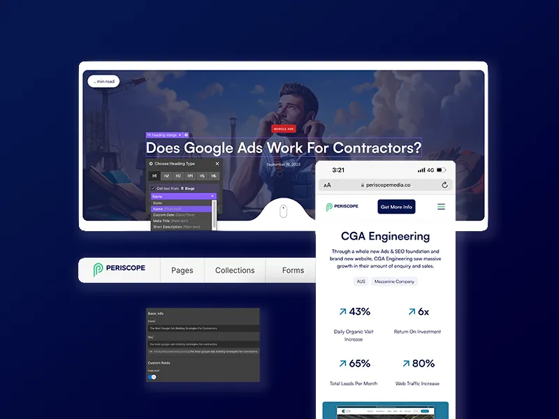 Webflow CMS: Features & Tips | Periscope Media