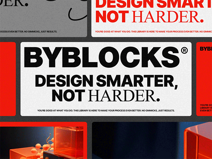 ByBlocks® Design Smarter, not harder.