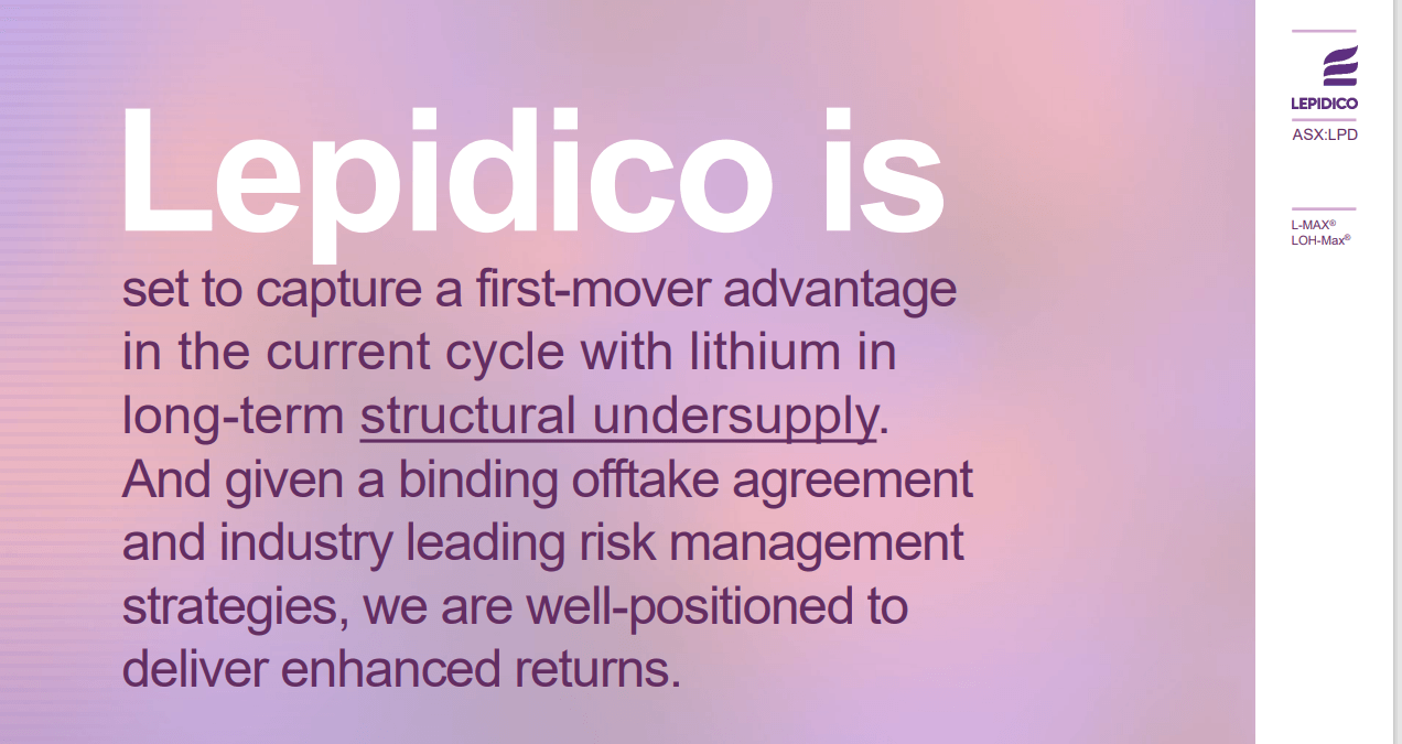 Lepidico (LPD) - Financing is the Final Hurdle for Robust Lithium ...