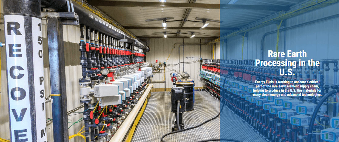 Energy Fuels (UUUU) - USA's No1 Uranium Producer Chasing REE Crown ...