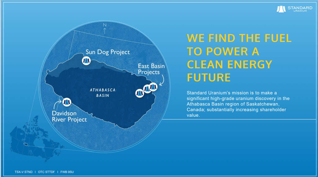 Standard Uranium - On Path to Make Discovery as Drills Turn - Article ...