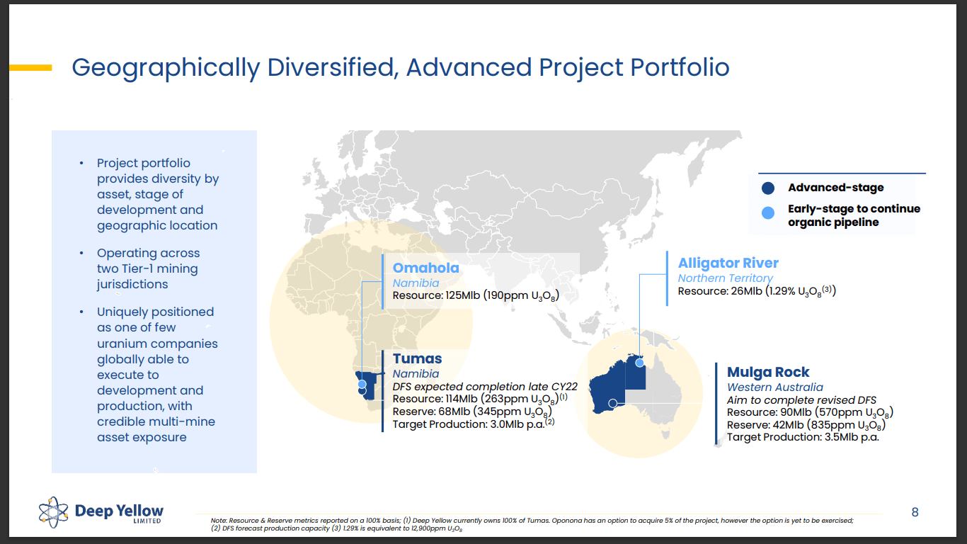 Deep Yellow (ASX: DYL) - World Nuclear Association (WNA) Fireside Chat ...