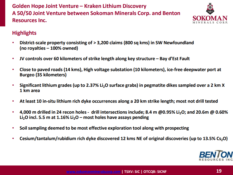 Sokoman Minerals (SIC) - Moosehead Drilling & Gold, Kraken Li Drilling in Q2 - Article | Crux ...