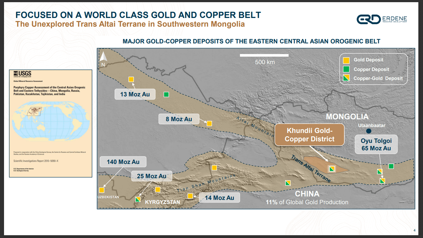 Erdene Resource Development (ERD) - Aims for 150,000oz Gold Production ...