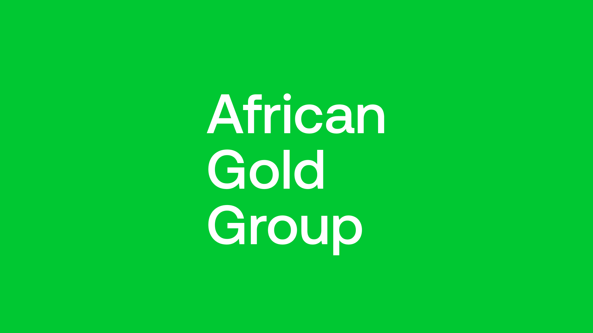 African Gold Group (AGG) - Technical Analysis - Article | Crux Investor