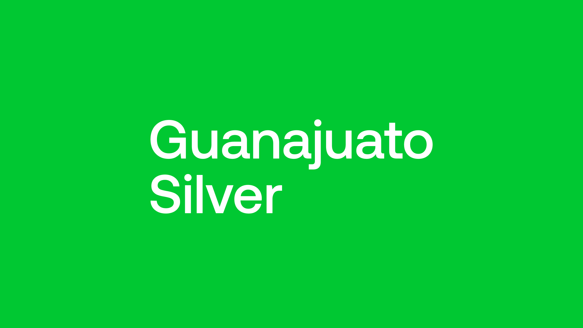 Guanajuato Silver (GSVR) - Technical Analysis - Article | Crux Investor