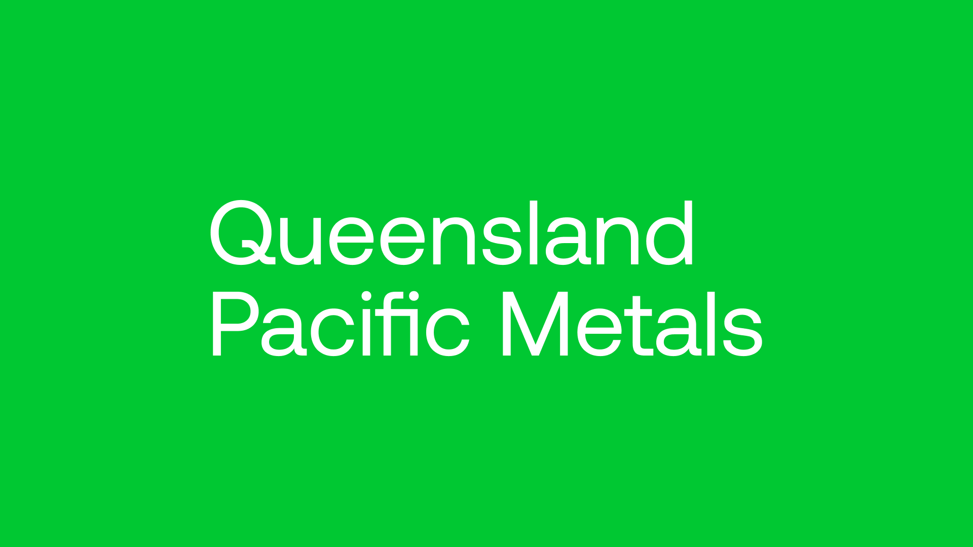 Queensland Pacific Metals (QPM) - Is This The Sectors Best Business ...