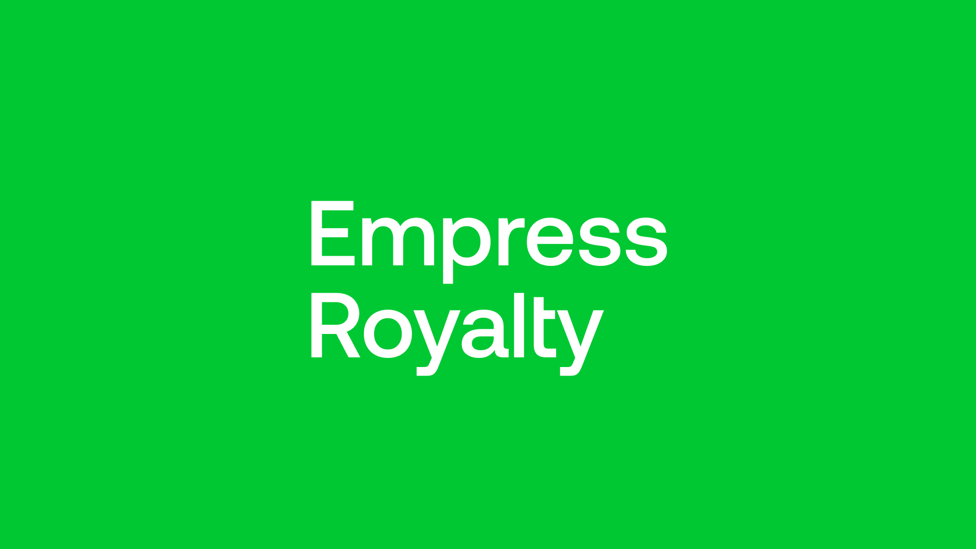 Empress Royalty (EMPR) - Creating New Paying Royalties Works Better - Article | Crux Investor