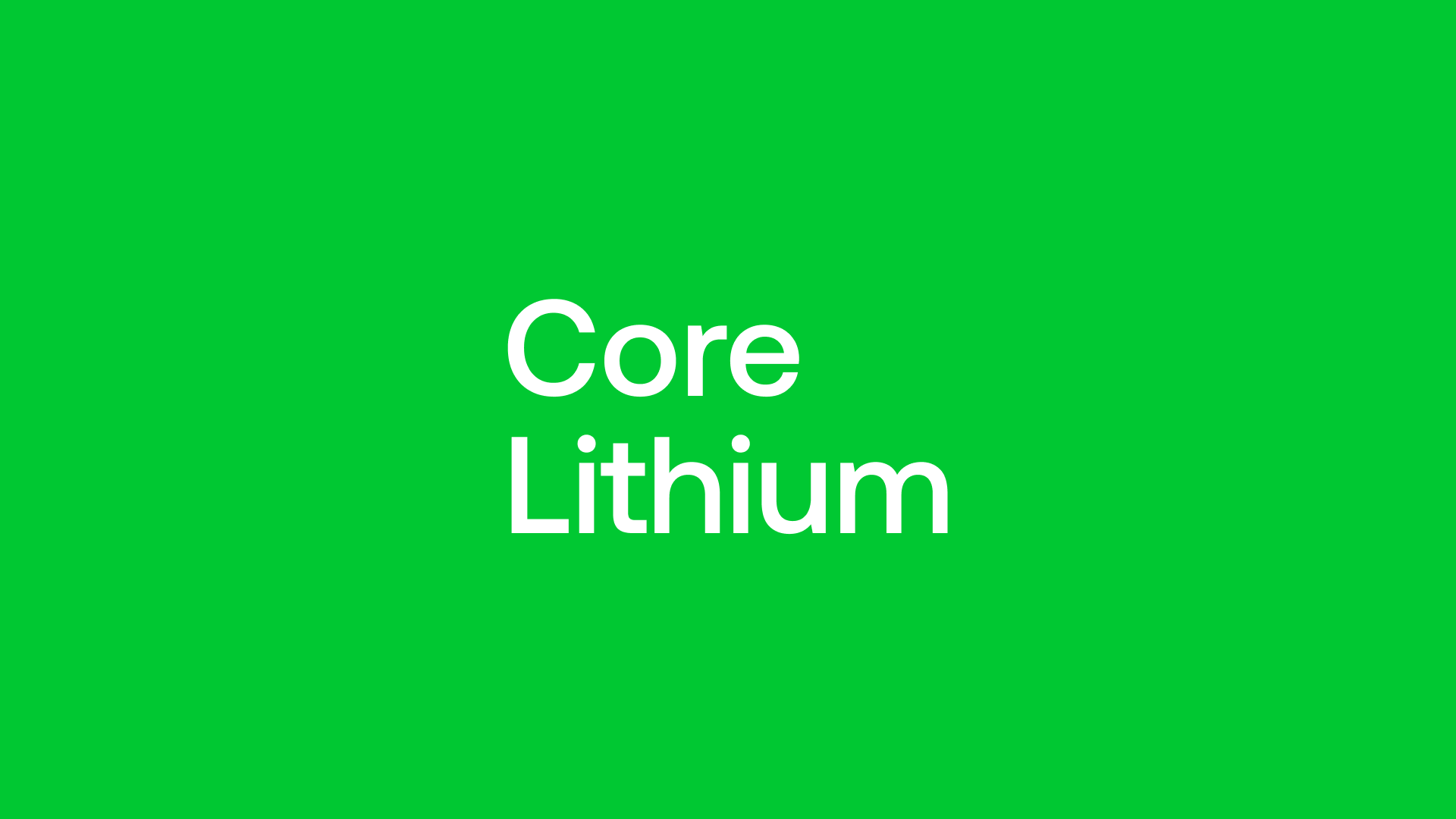 Core Lithium (CXO) - 40% Off-Take Agreed & In Construction in 2021 ...