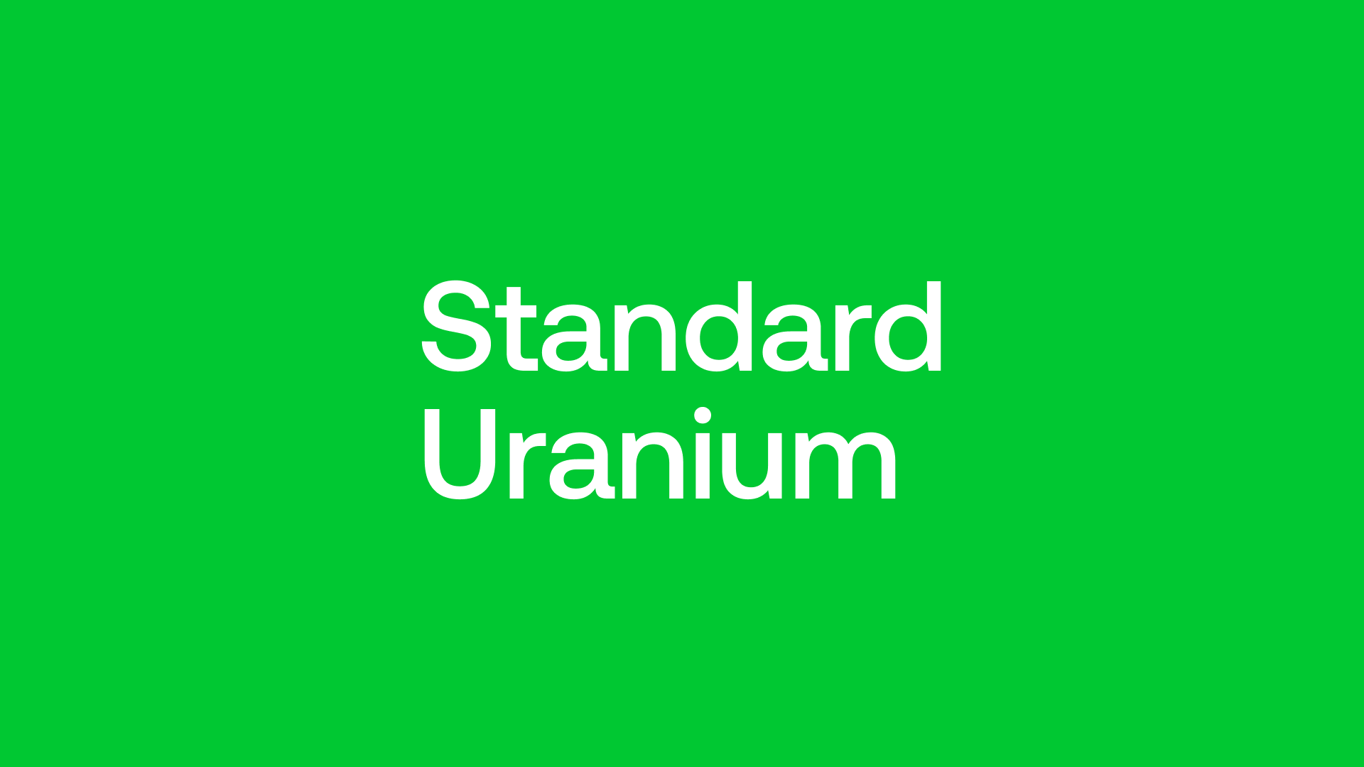 Standard Uranium (STND) - Technical Analysis and Due Diligence ...