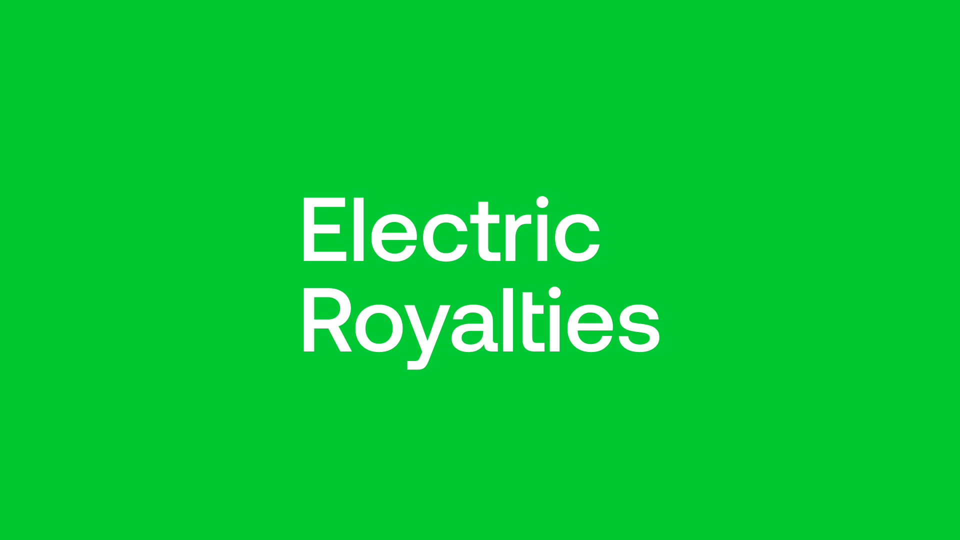 Electric Royalties (ELEC) - Revenue Guidance for 2022 - Article | Crux ...