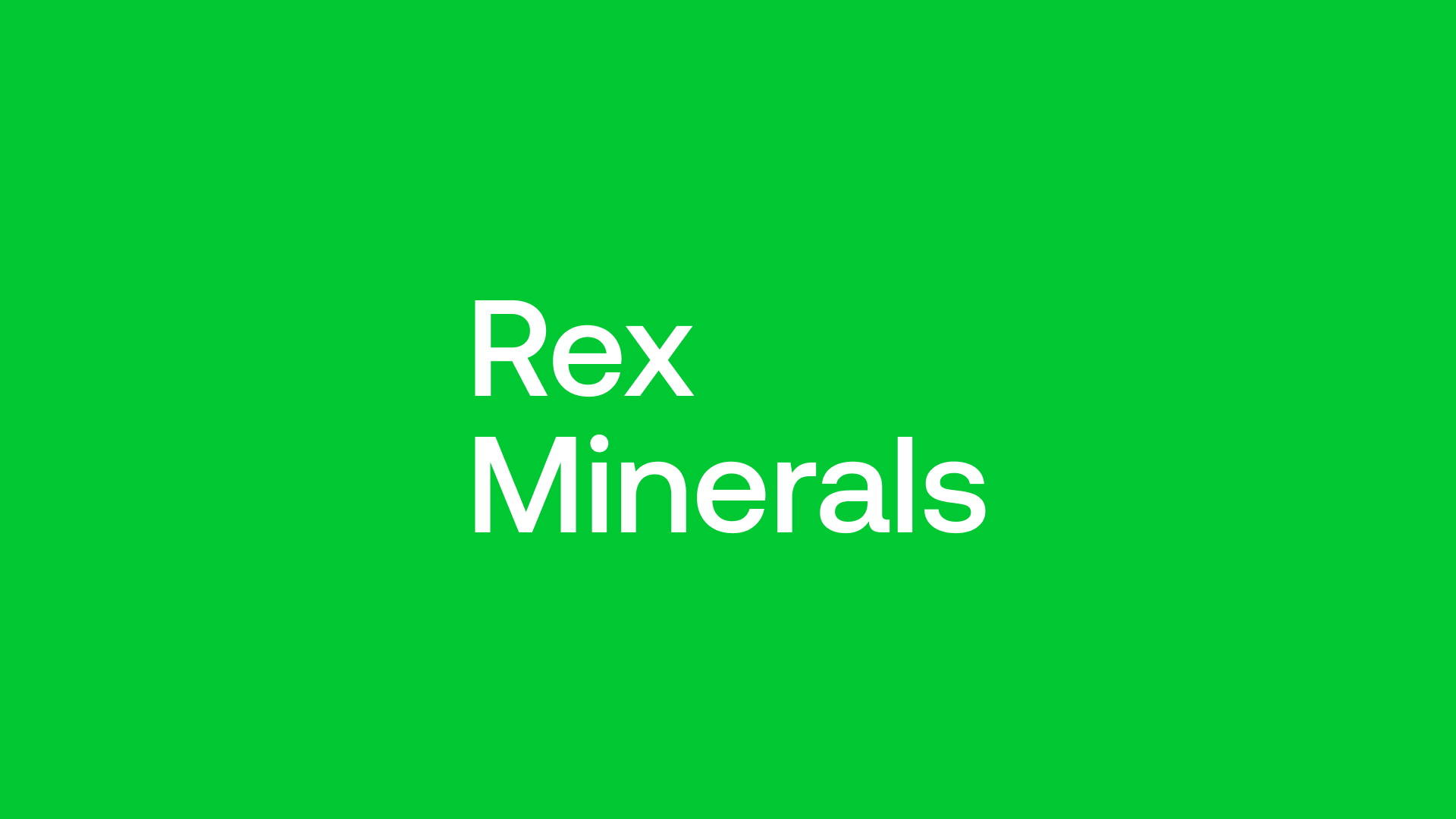 Rex Minerals (RXM) - Copper Construction Looking at Financing Options ...